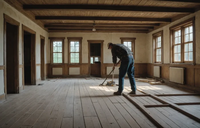 Rénovation sol maison ancienne : 5 techniques incontournables